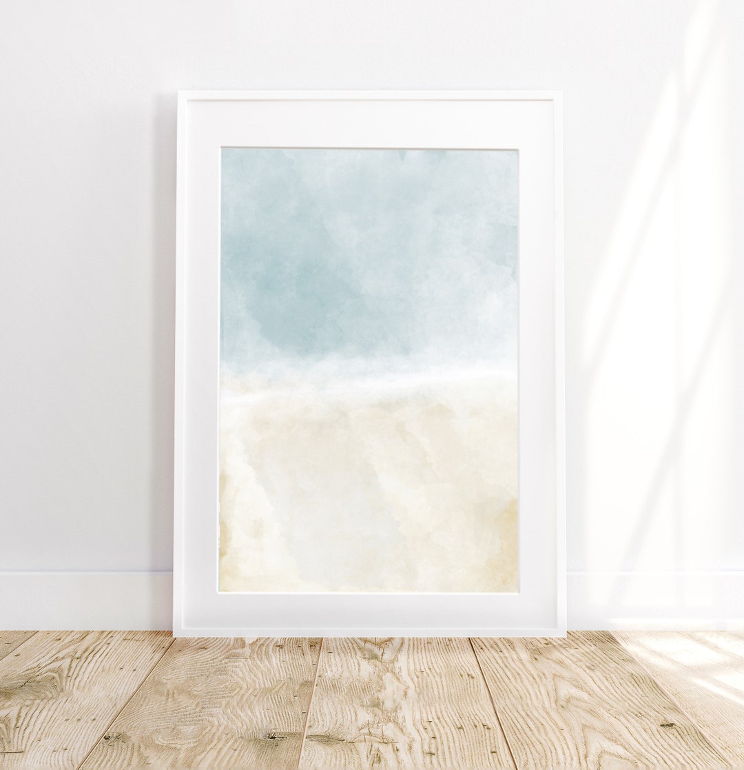 Coastal Boho Prints, Boho Beach Decor, Abstract Painting, Beach Bedroom ...