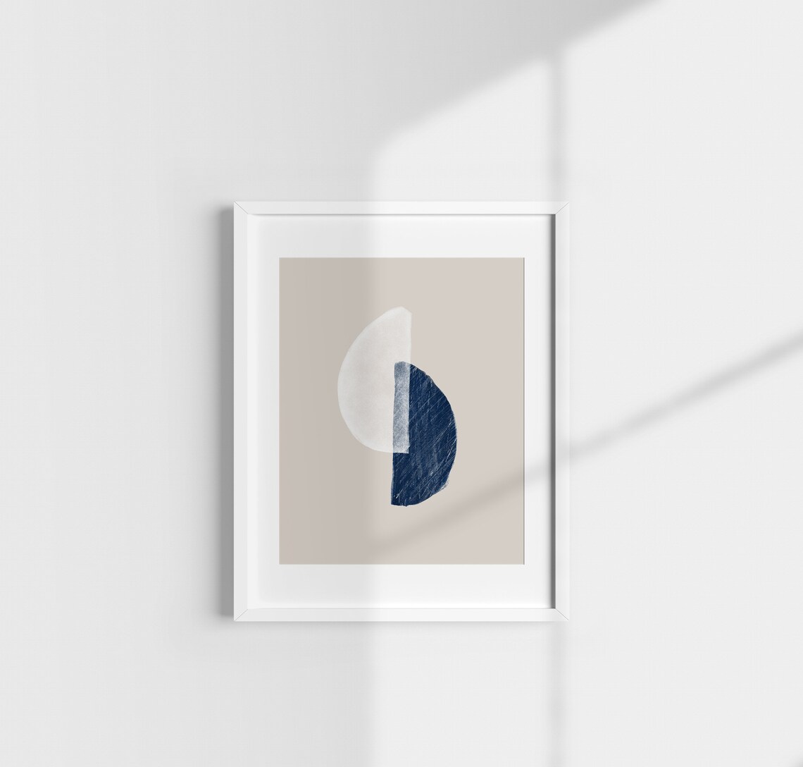 Abstract Watercolor Print Beach Printable Art Geometric - Etsy
