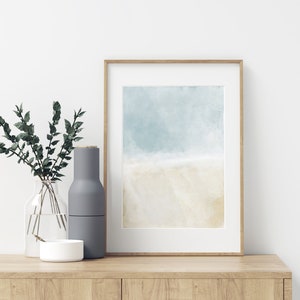 Coastal Boho Prints, Boho Beach Decor, Abstract Painting, Beach Bedroom ...