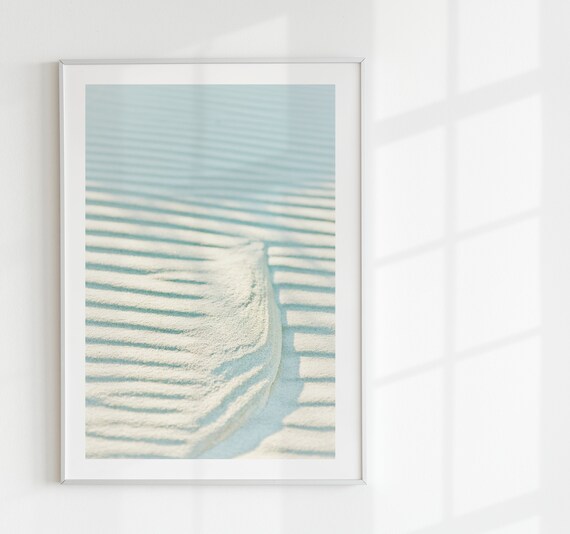 Sand Dune Print Sand Waves Printable Coastal Poster Summer | Etsy