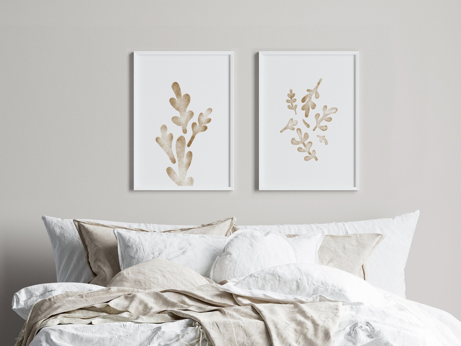 Minimalist Beach Art for Coastal House, Lake Cabin Decor, Matisse Print ...