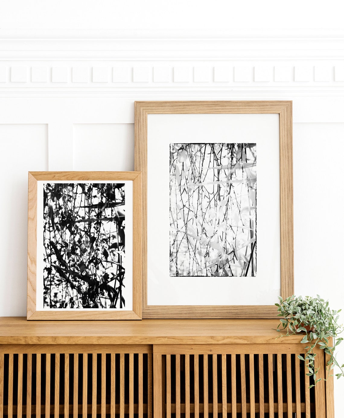 Nature Inspired Prints Tree Branches Art Set of 2 Black - Etsy