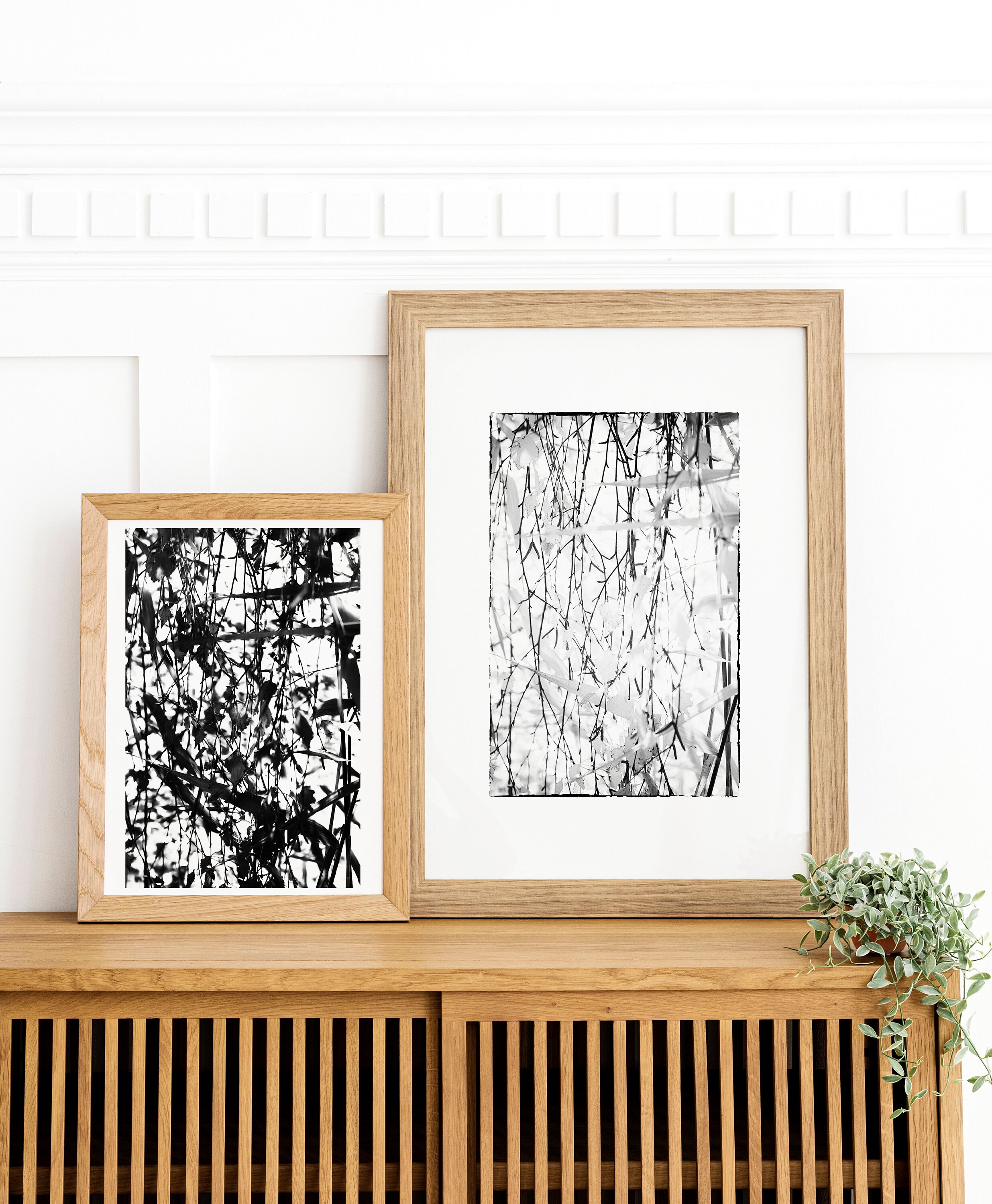 Nature Inspired Prints Tree Branches Art Set of 2 Black - Etsy