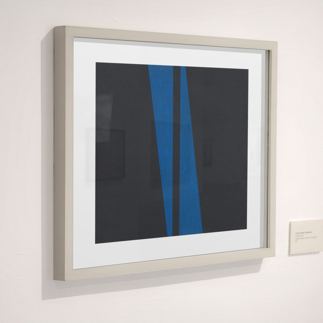 BLACK & BLUE II - hochwertige moderne druckbare Kunst, sofortiger ...