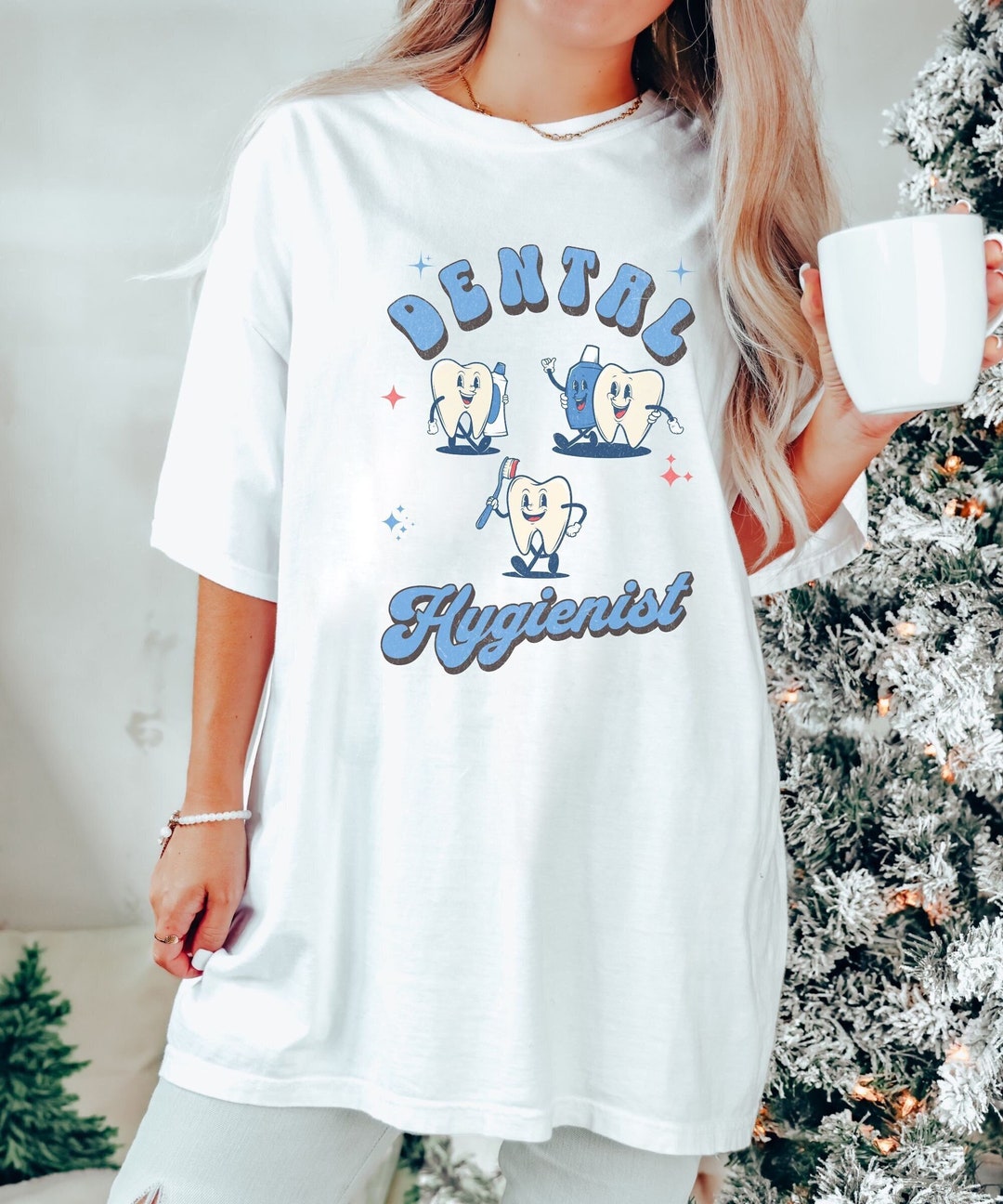 Comfort Colors Dental Hygienist Shirt, Dental Hygiene Shirt, Dental ...