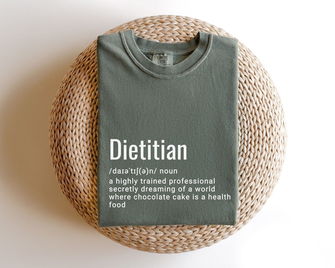 Comfort Colors Dietitian Shirt, Registered Dietitian, Gift for ...