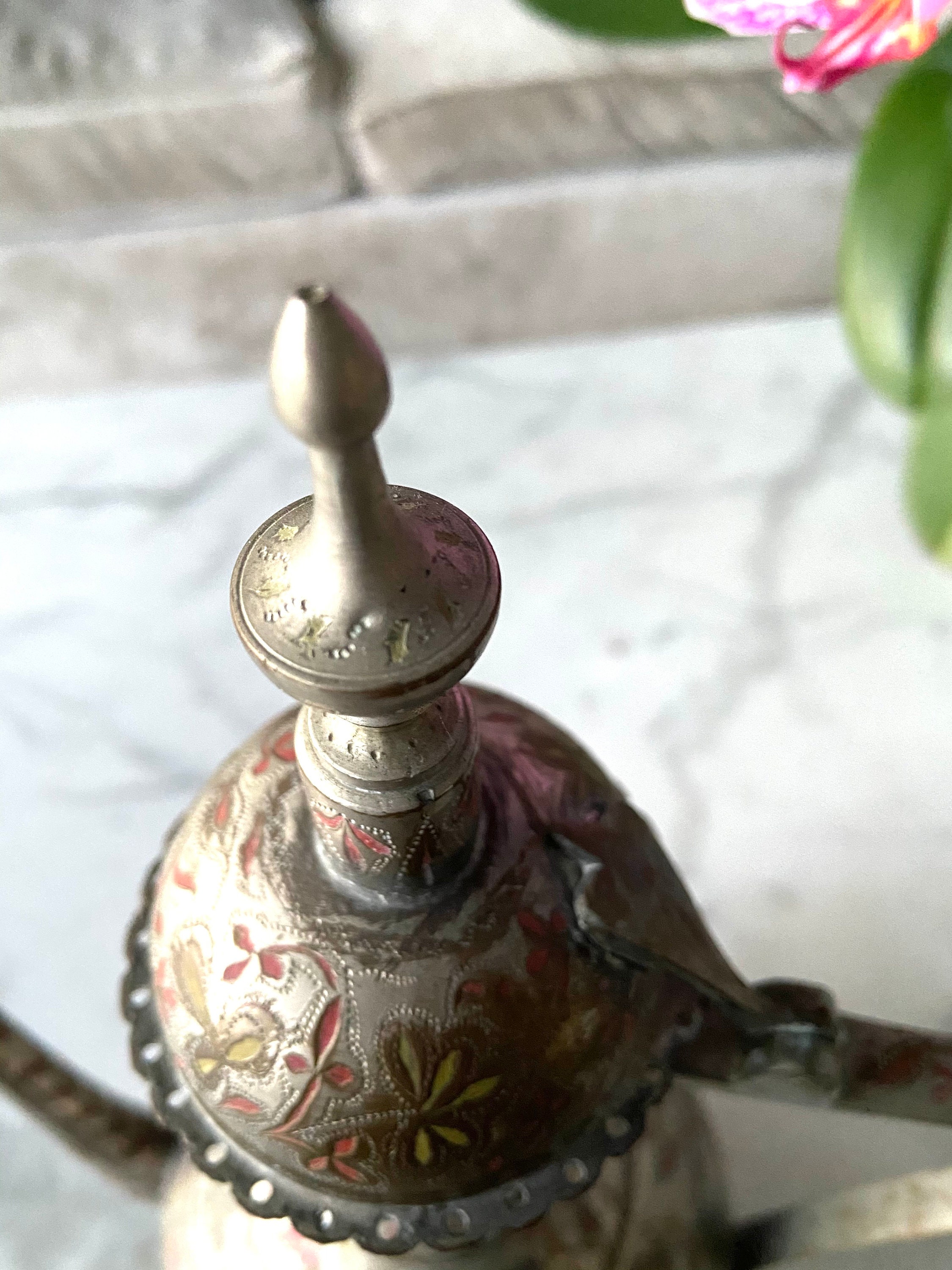 VINTAGE ANTIQUE DALLAH Coffee Pot Teapot Turkish Silver - Etsy