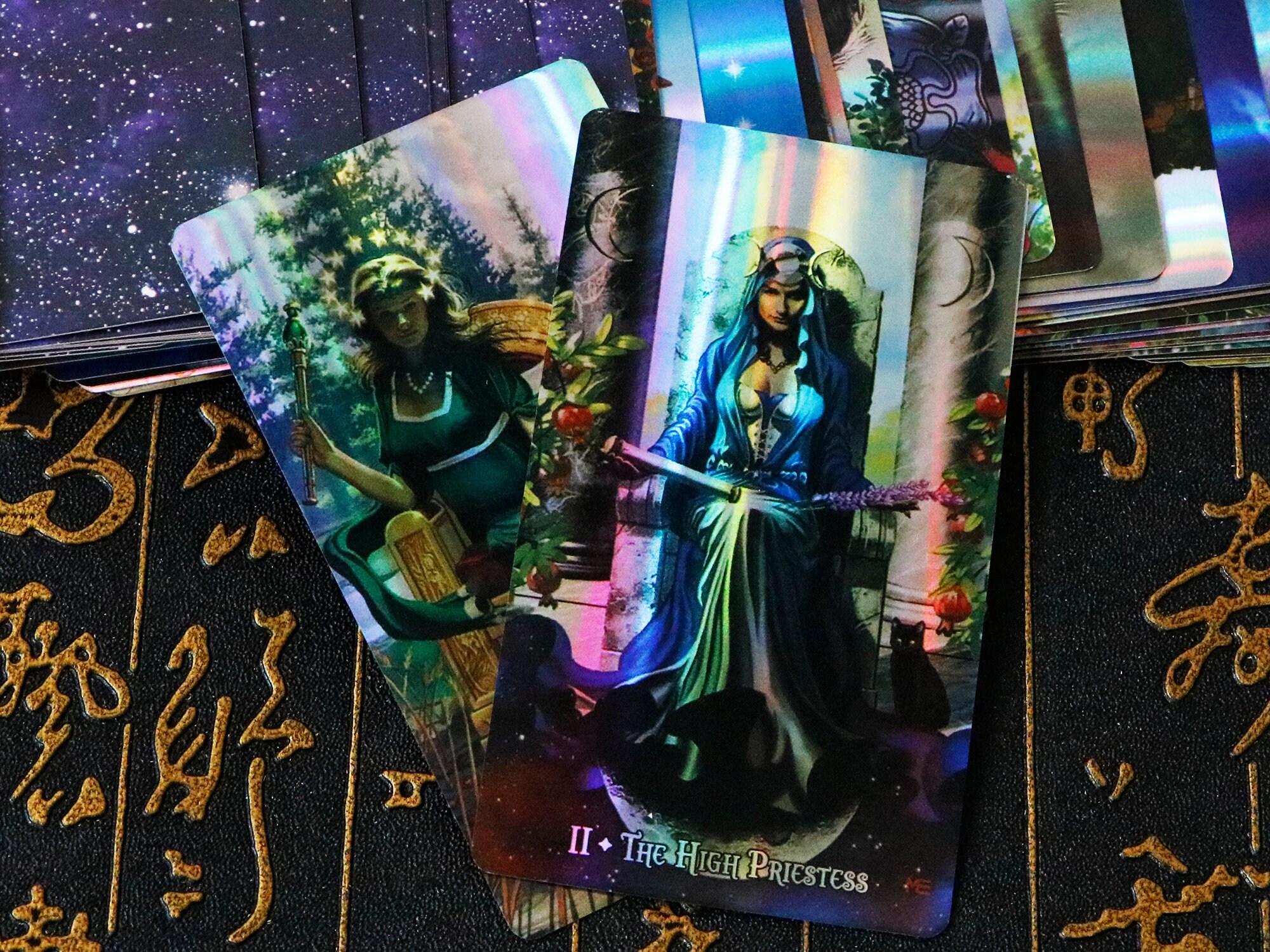 Witches Tarot deck with guidebook / Witch Tarot card deck / | Etsy