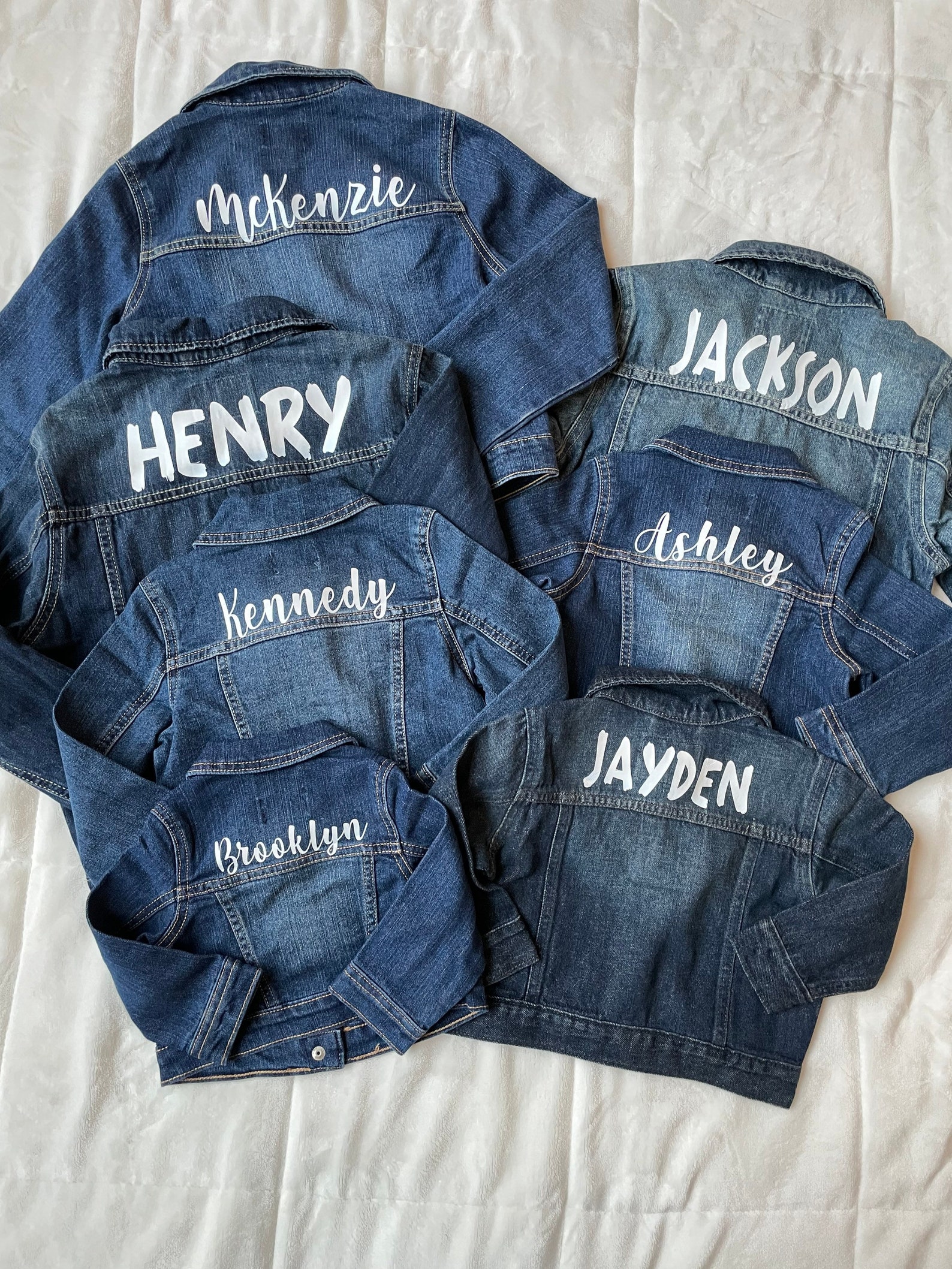 Personalized Jean Jacket / Kids Jean Jacket / Toddler Jean - Etsy