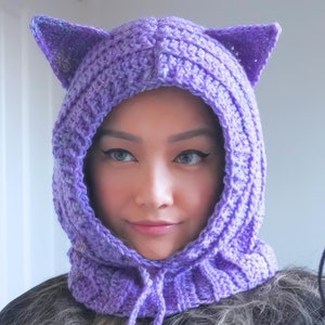 Cat Ear Balaclava Knitting Pattern - Etsy