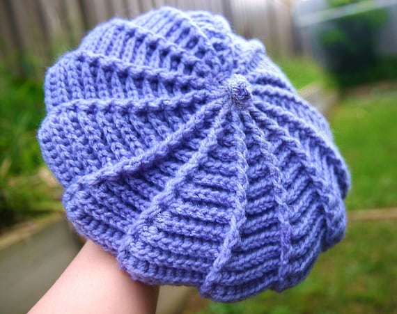 Easy Beret Crochet Pattern