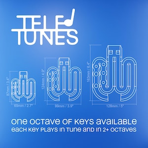 Octo Tune - Unique Twisted Drone Flute – Keys A5 to A4 - Major Scale ...