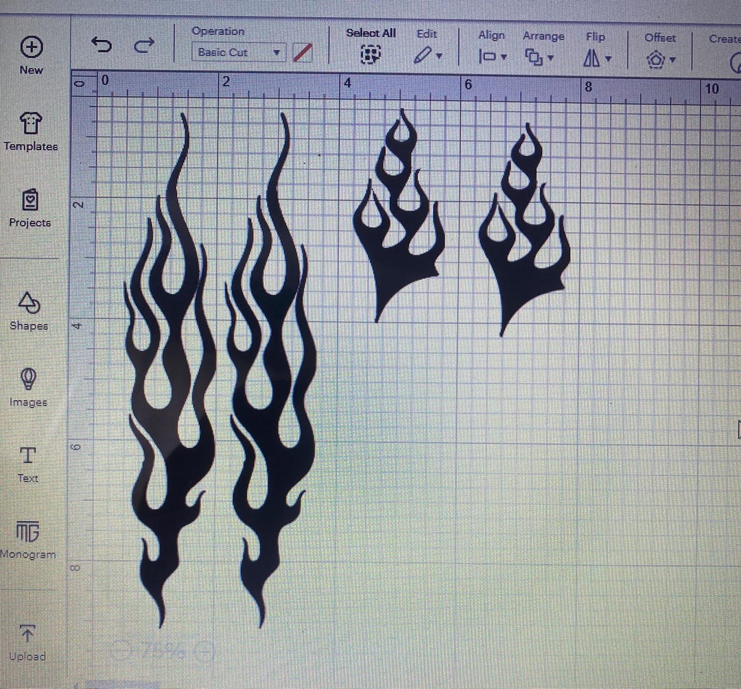 RC Car Flame Decals - Etsy
