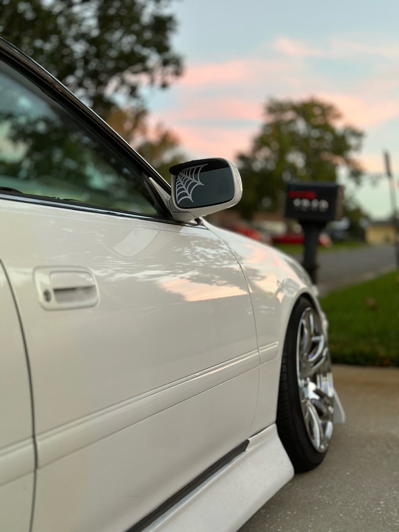 SPIDER WEB DECAL - Etsy