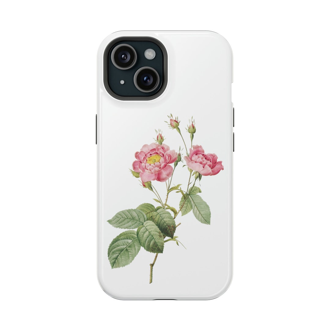 Vintage Garden Rose Magsafe Tough iPhone Case // Botanical // Roses ...