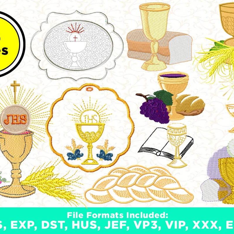 Catholic Embroidery - Etsy