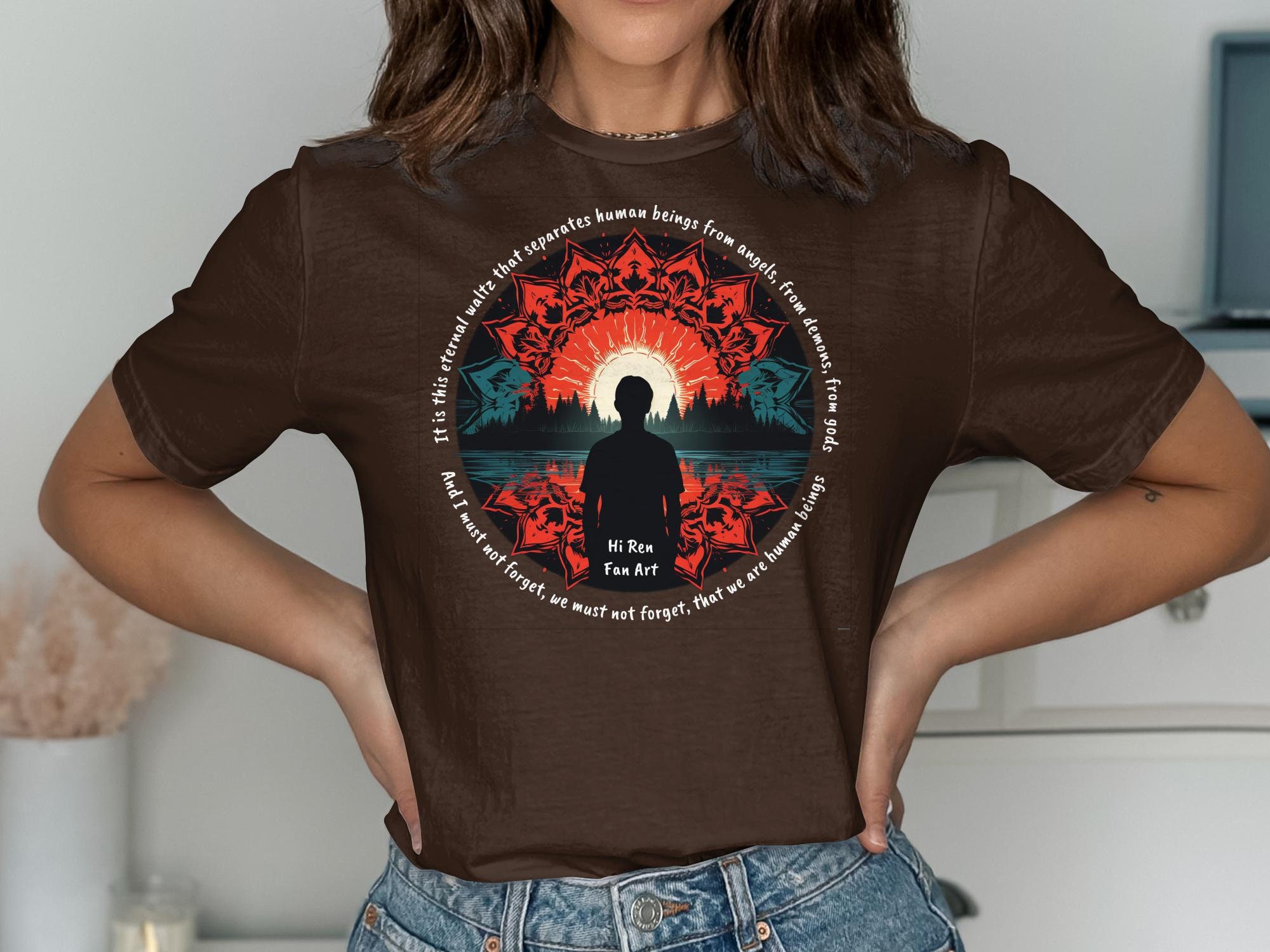 Hi Ren T Shirt With Quote From Song Hi Ren by Ren - We Are Human Beings ...