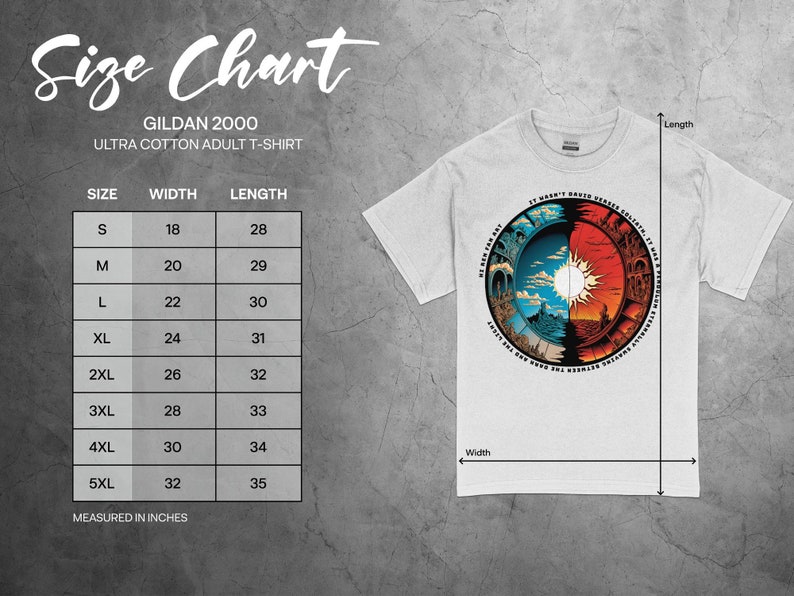 Hi Ren T Shirt With Quote From Song and Image of Heaven and Hell Music ...