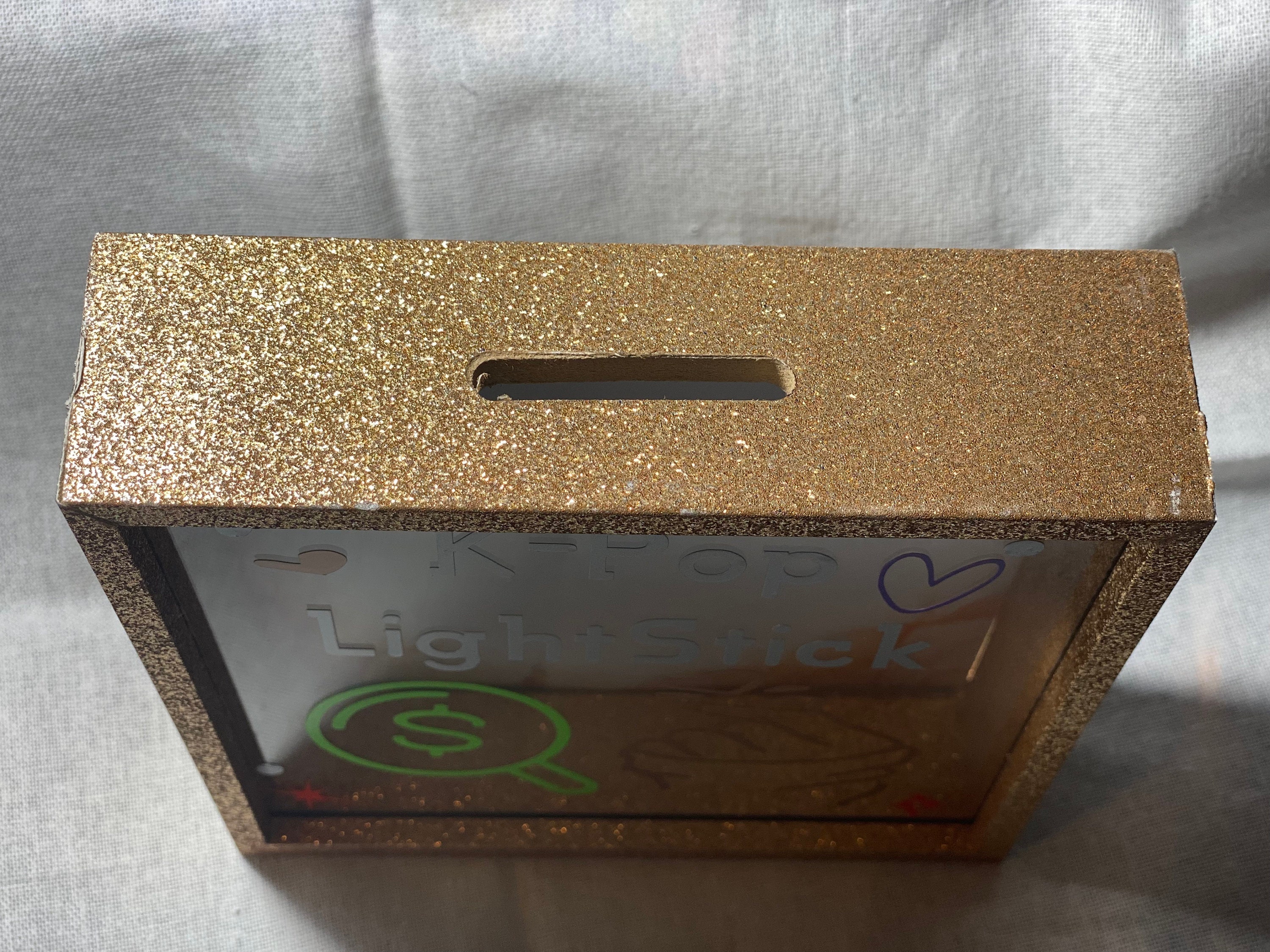 K-pop Money Shadow Box Saving With Freebies Included! - Etsy