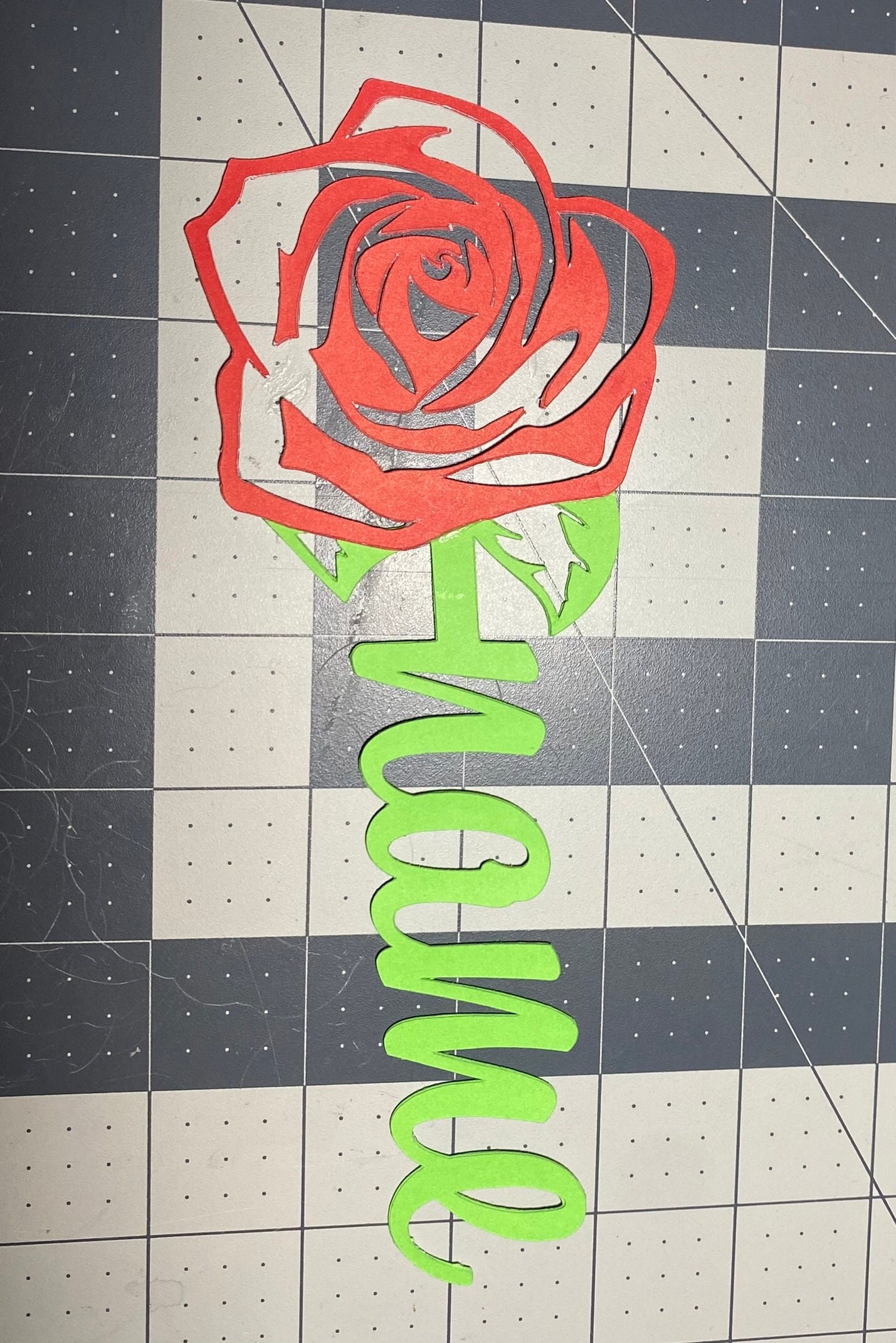 Custom Made SVG Rose With Name Design. Perfect for Valentines or ...