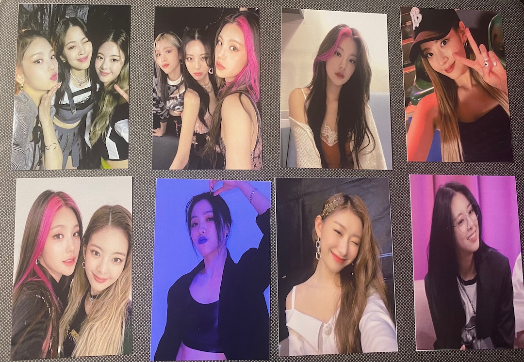 ITZY Glossy Photocards With Freebies Included! - Etsy