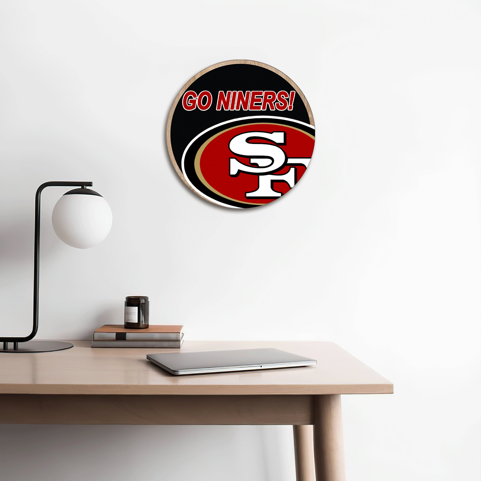 Go Niners 49ers Football Sign San Francisco Football Sign - Etsy