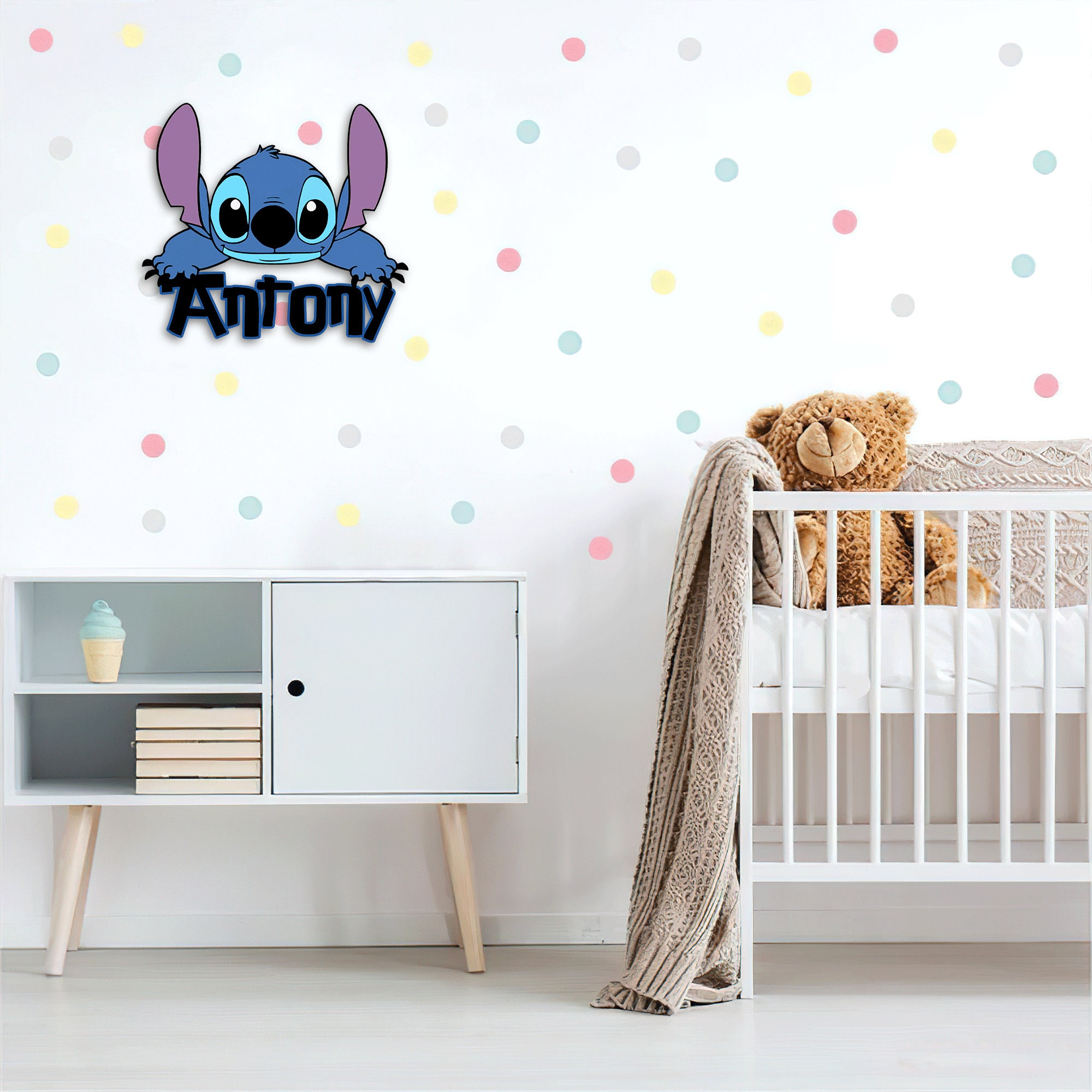 Personalized Stitch Sign Lilo and Stitch Sign Kid Name Sign - Etsy