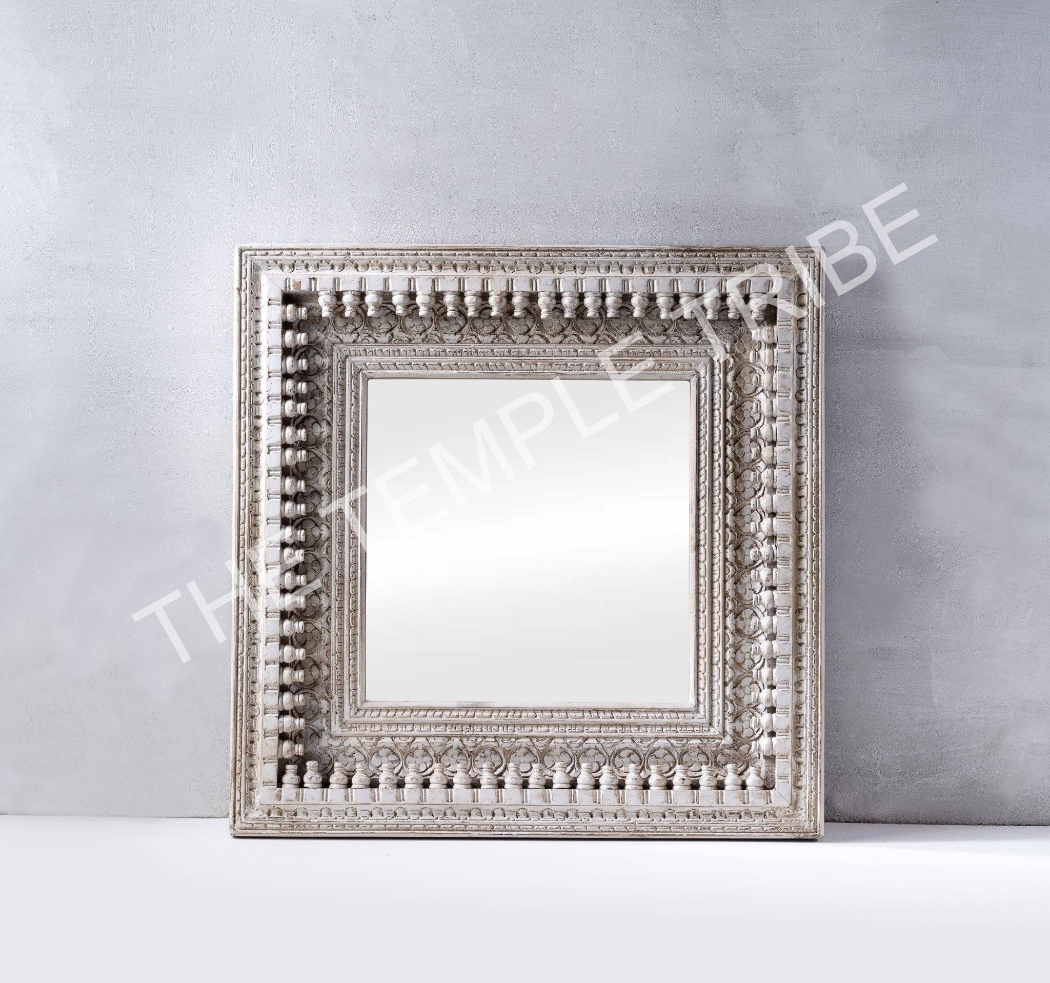 Square Vintage Mirror Frame