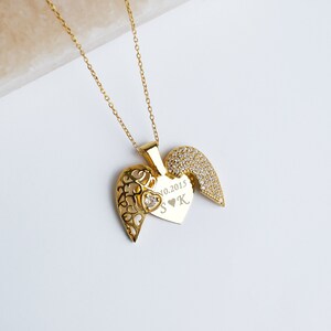 Personalized Angel Necklaces, Personalized Name Necklaces, Script Name ...