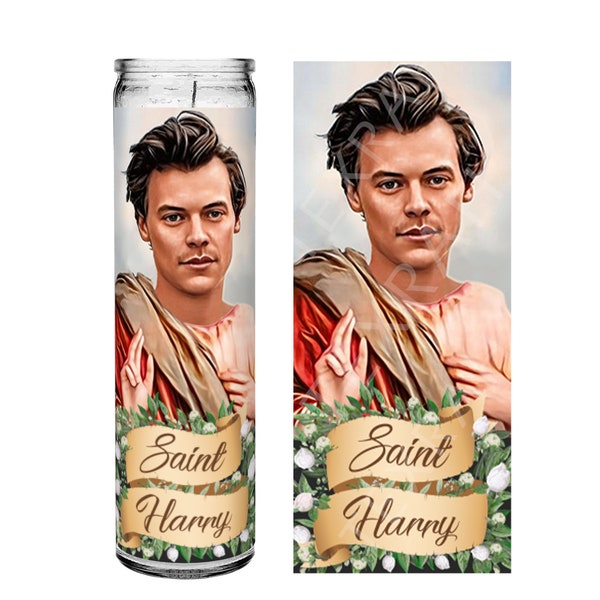 Candle Harry Styles - Etsy