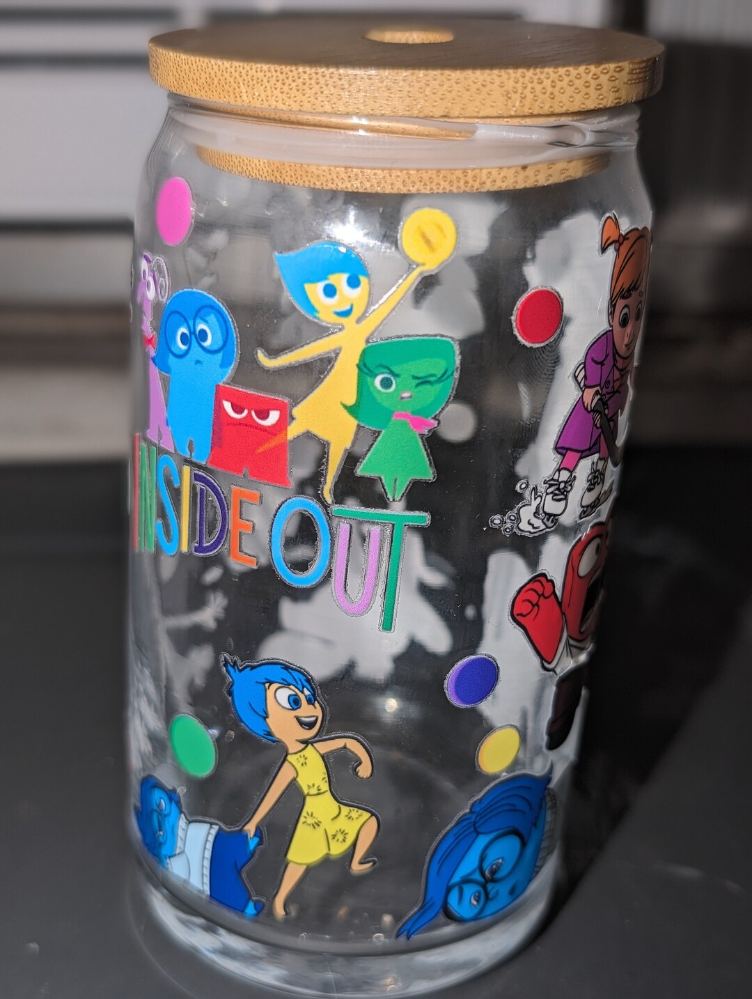 Inside Out Glass Tumbler - Etsy