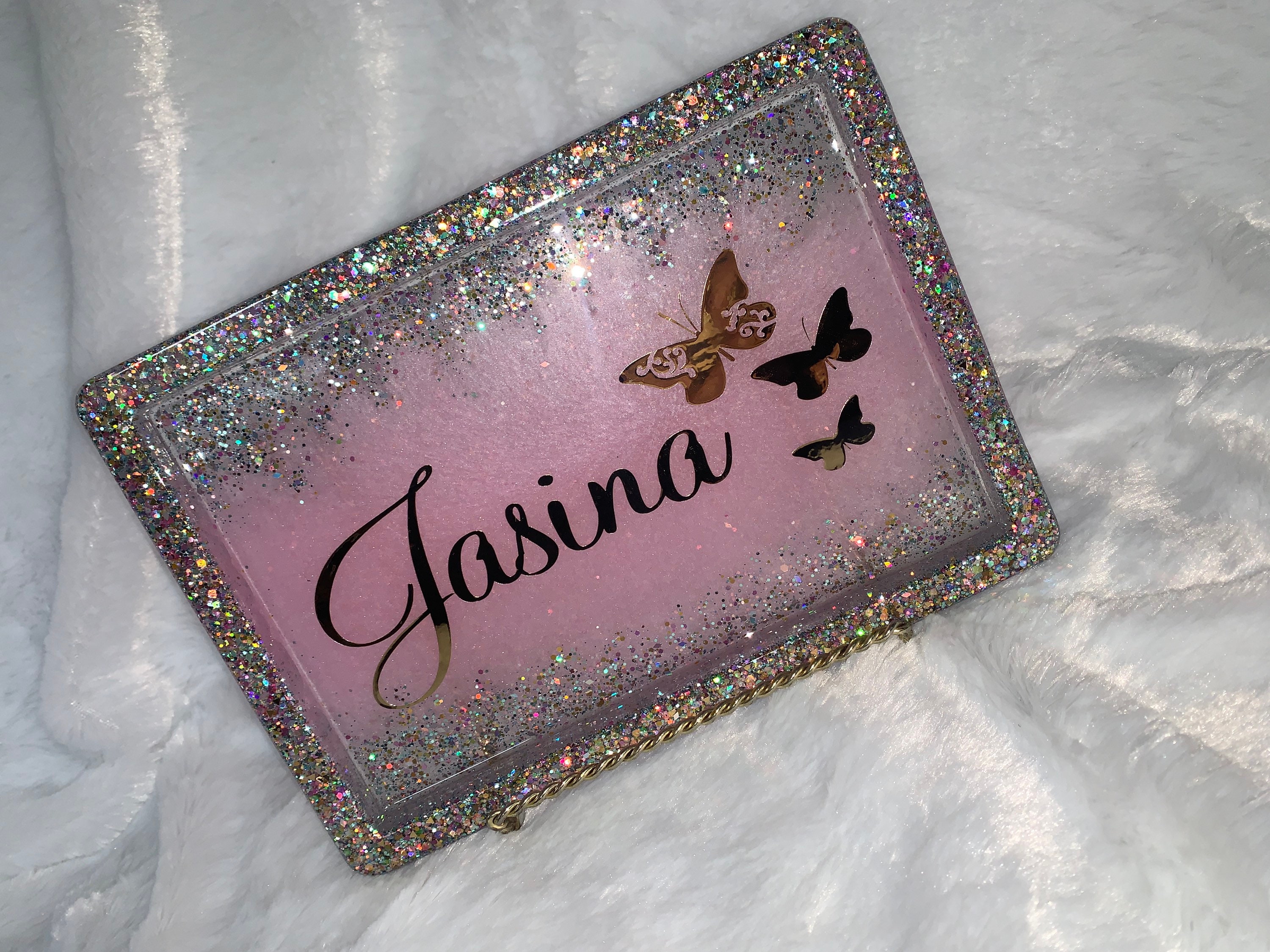 Vanity Tray Name Tray Name Plaque Baby Name Baby Gift Princess Girl - Etsy