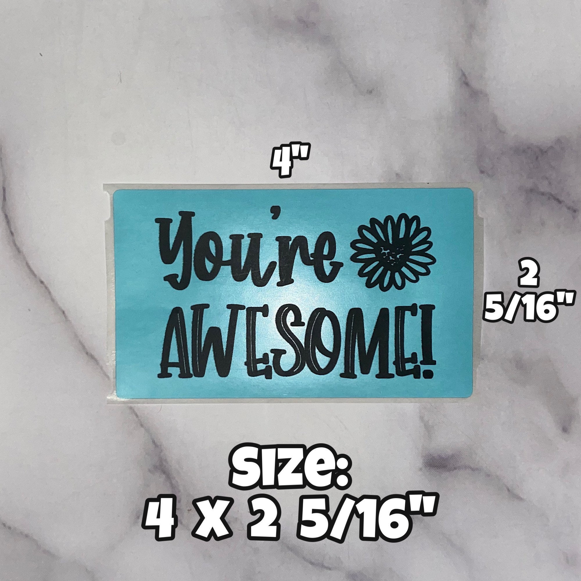 Youre Awesome Stickers Packaging Stickers Packaging Labels Labels Small ...