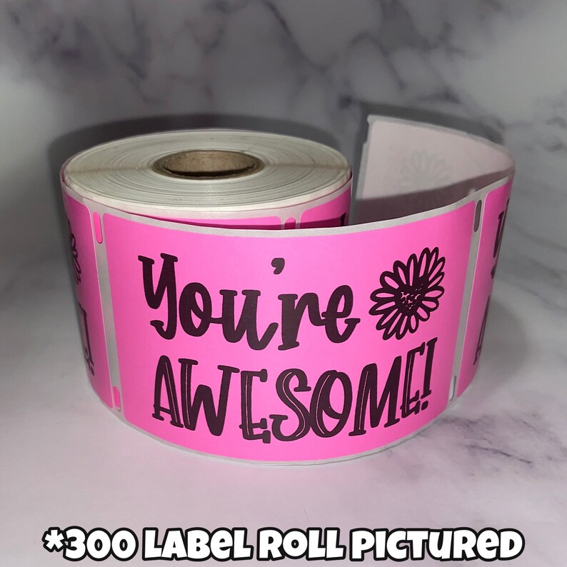 Youre Awesome Stickers Packaging Stickers Packaging - Etsy