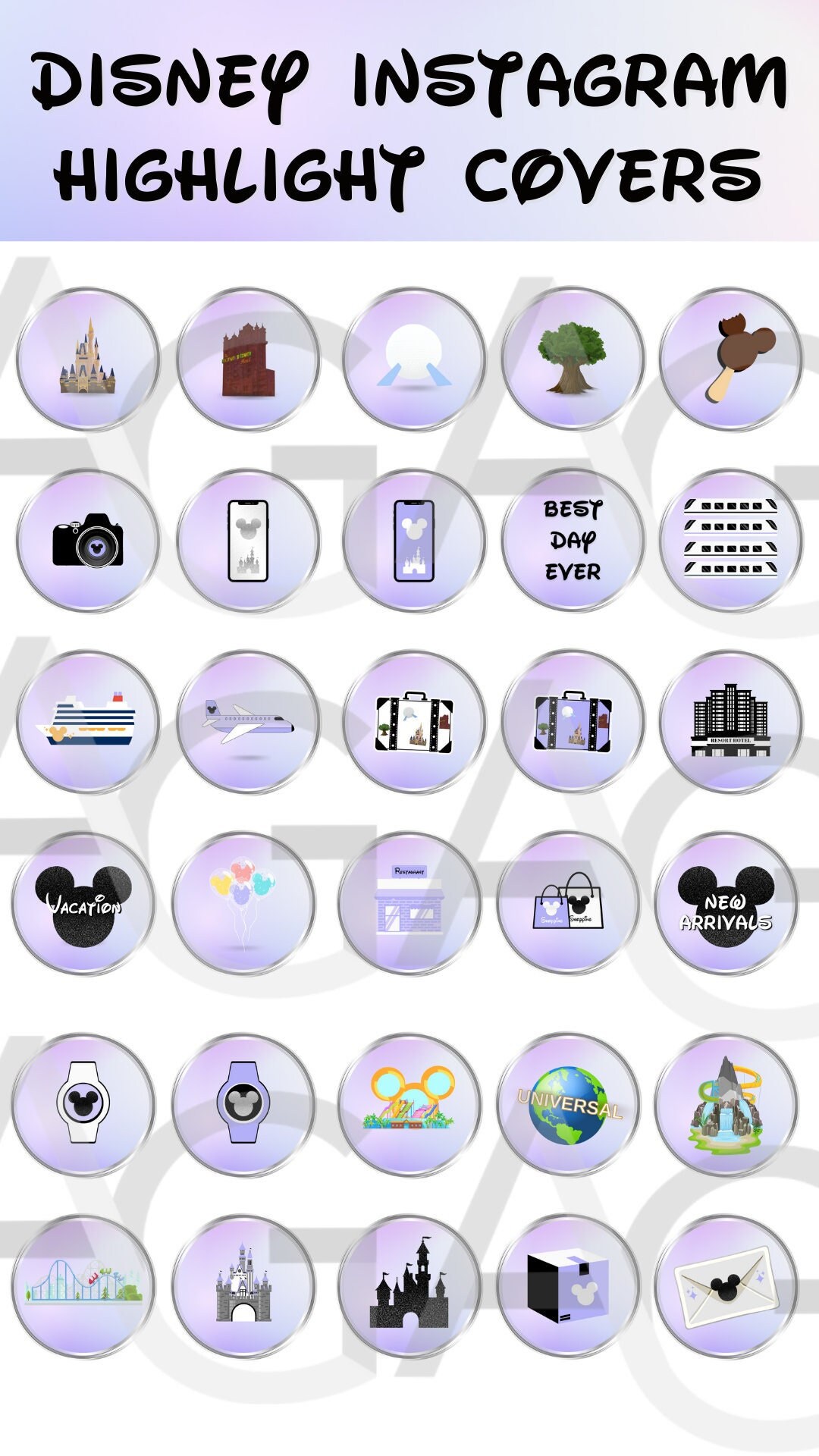 100th Anniversary Instagram Highlight Covers | Instagram Story Icons ...