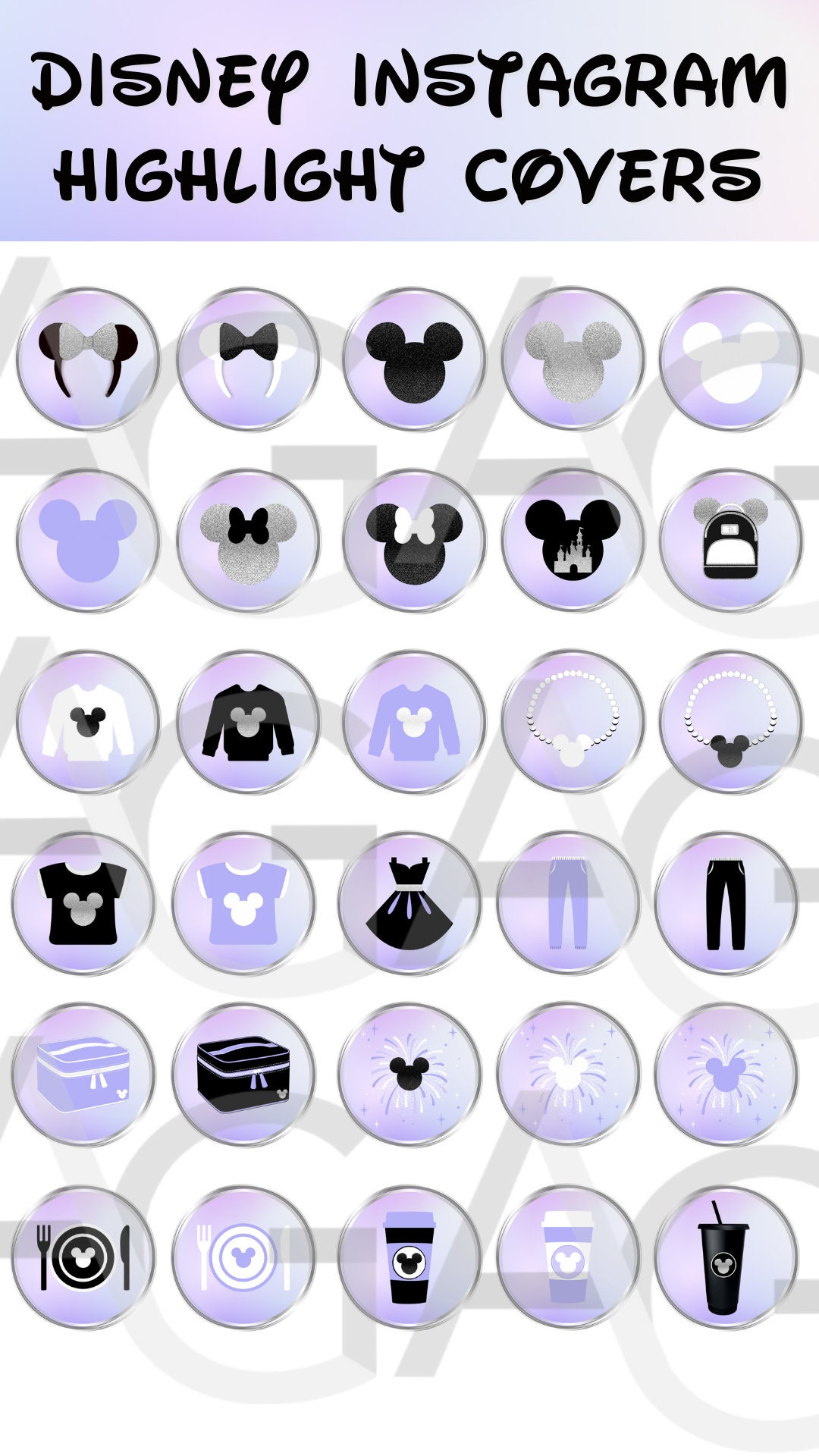 100th Anniversary Instagram Highlight Covers | Instagram Story Icons ...