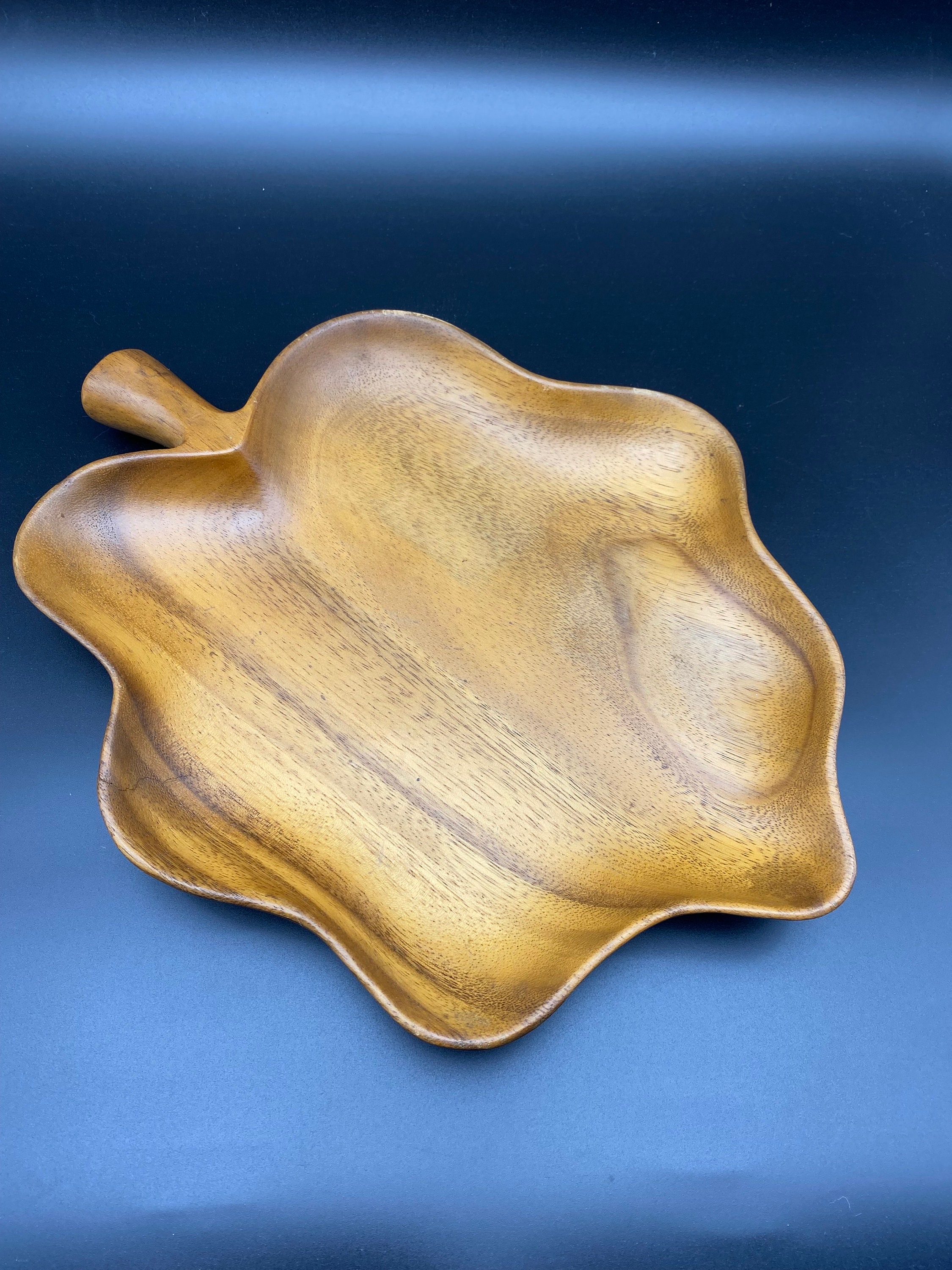 Genuine Large Monkey Pod Leaf Tray - Etsy