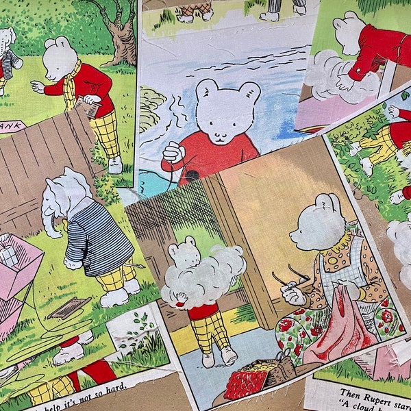 Rupert the Bear - Etsy