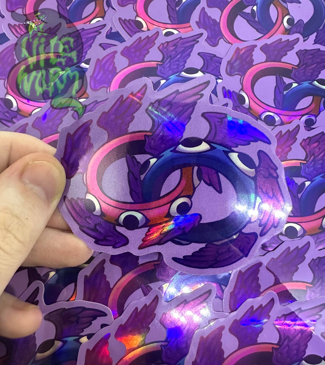 Bisexual Pride Angel Glossy Vinyl Stickers | LGBT+ Angels - Etsy