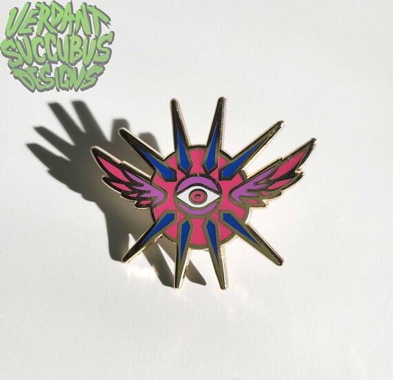 Bisexual Pride Angel Enamel Pin LGBT Angels | Etsy