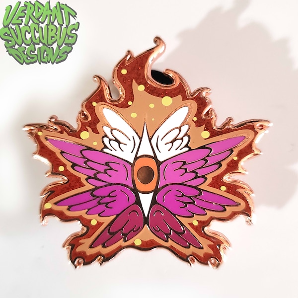 Lesbian Pride Enamel Pin - Etsy