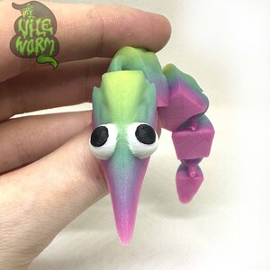 Wiggle Worms | 3D Printed PLA Fidget Toy | Mystery Coloration - Etsy