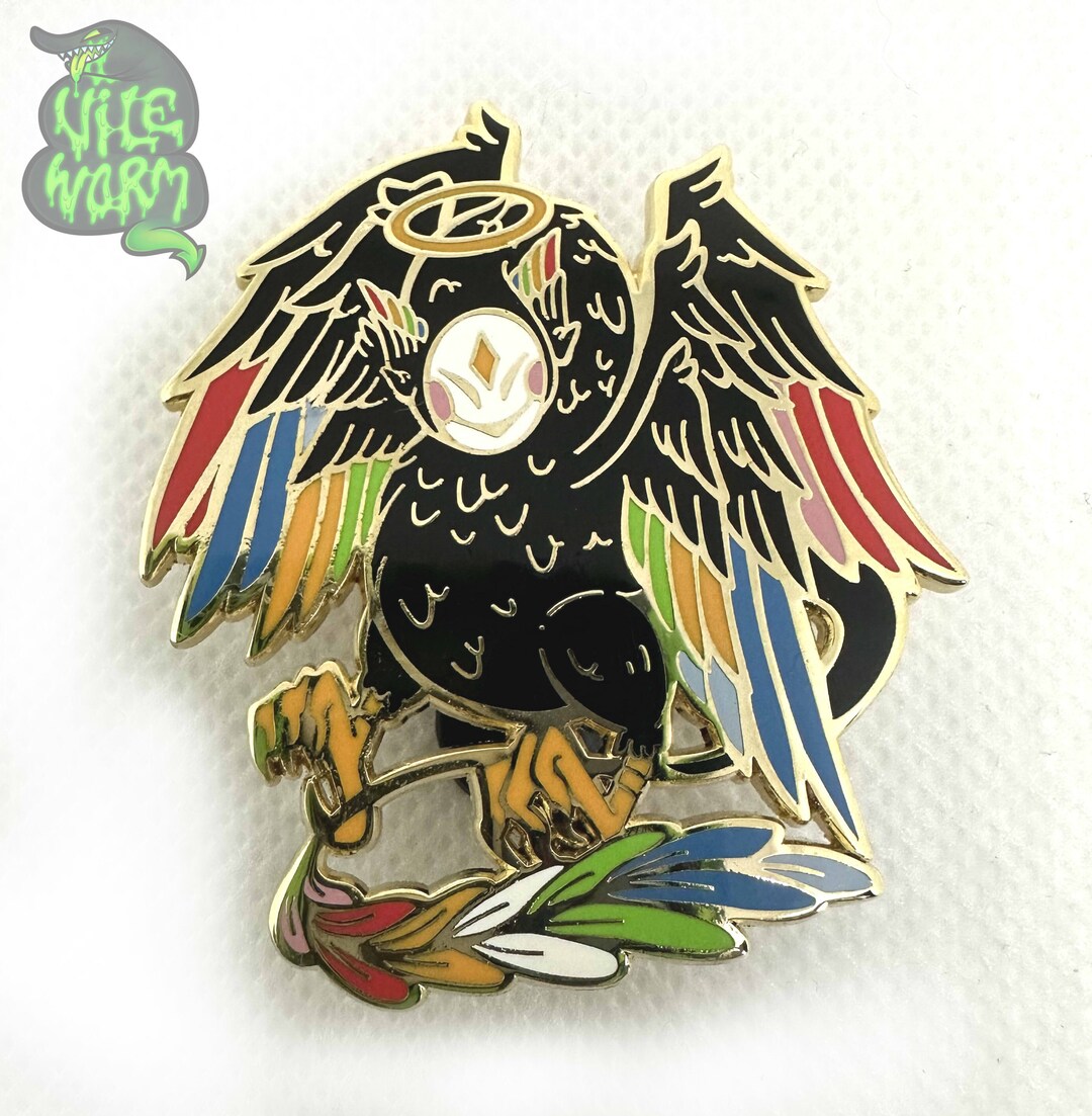 Queer Pride Angel Enamel Pin | LGBT+ Angels - Etsy