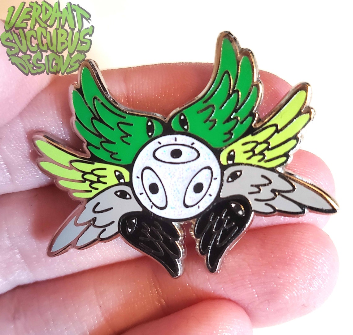 Aromantic Pride Angel Enamel Pin LGBT Angels - Etsy