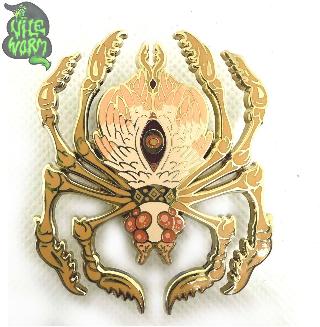 Celestial Spider Enamel Pin | Eldritch Entomology - Etsy