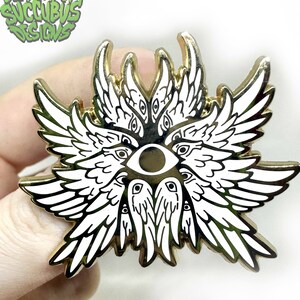 Sparkle Seraphim | Enamel Pin - Etsy