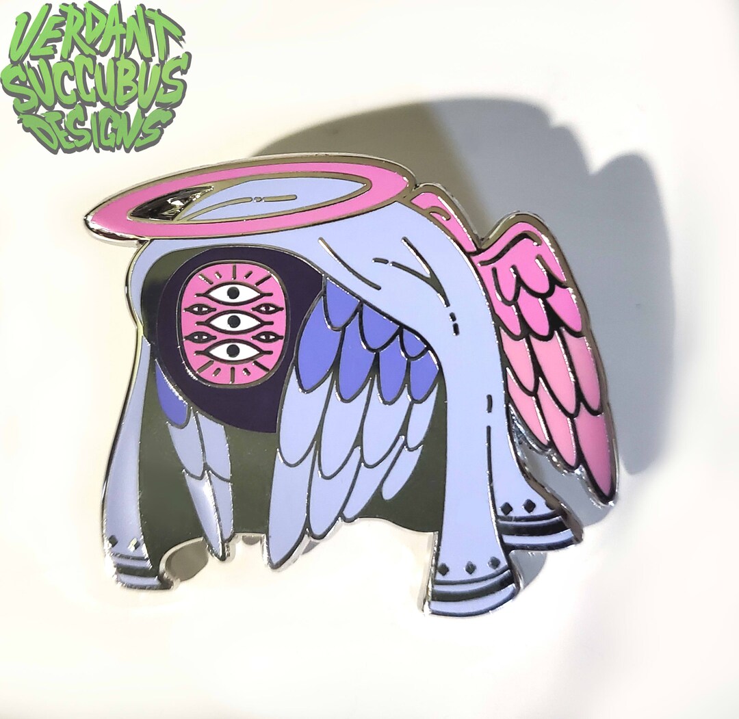 LEGACY | Omnisexual Pride Angel Enamel Pin | LGBT+ Angels - Etsy Canada