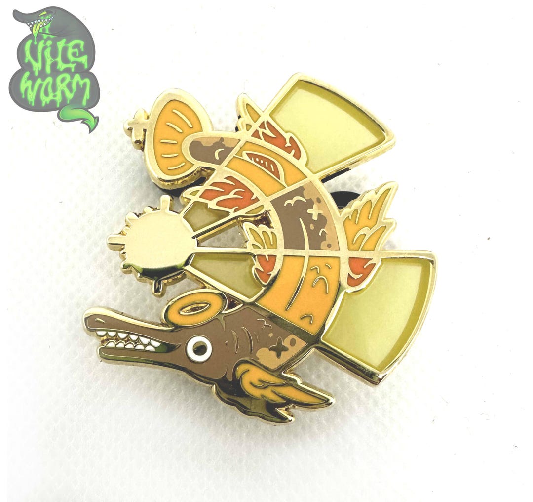 Angelic Gar Enamel Pin - Etsy