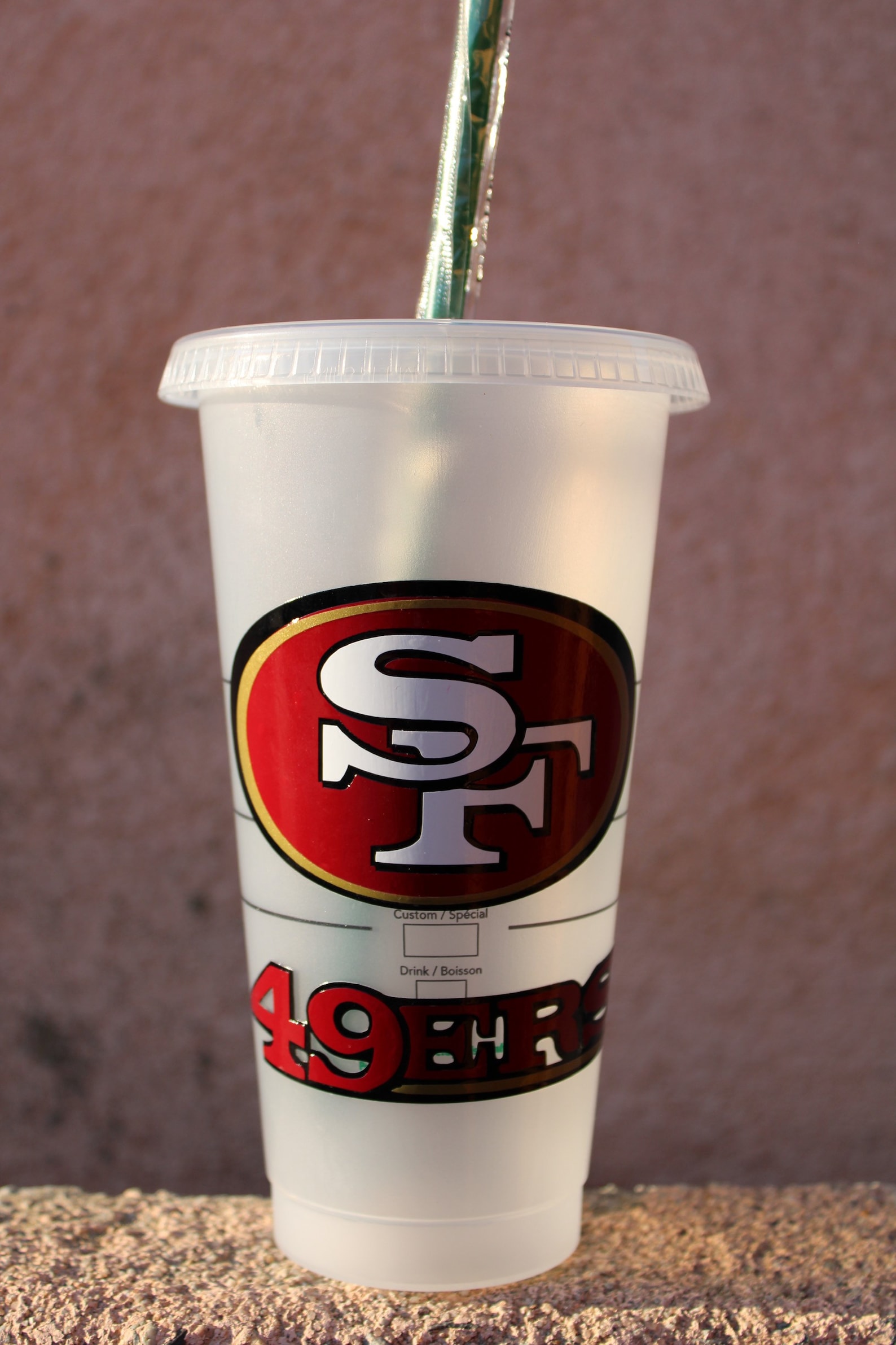 San Francisco 49ers Starbucks Cup - Etsy