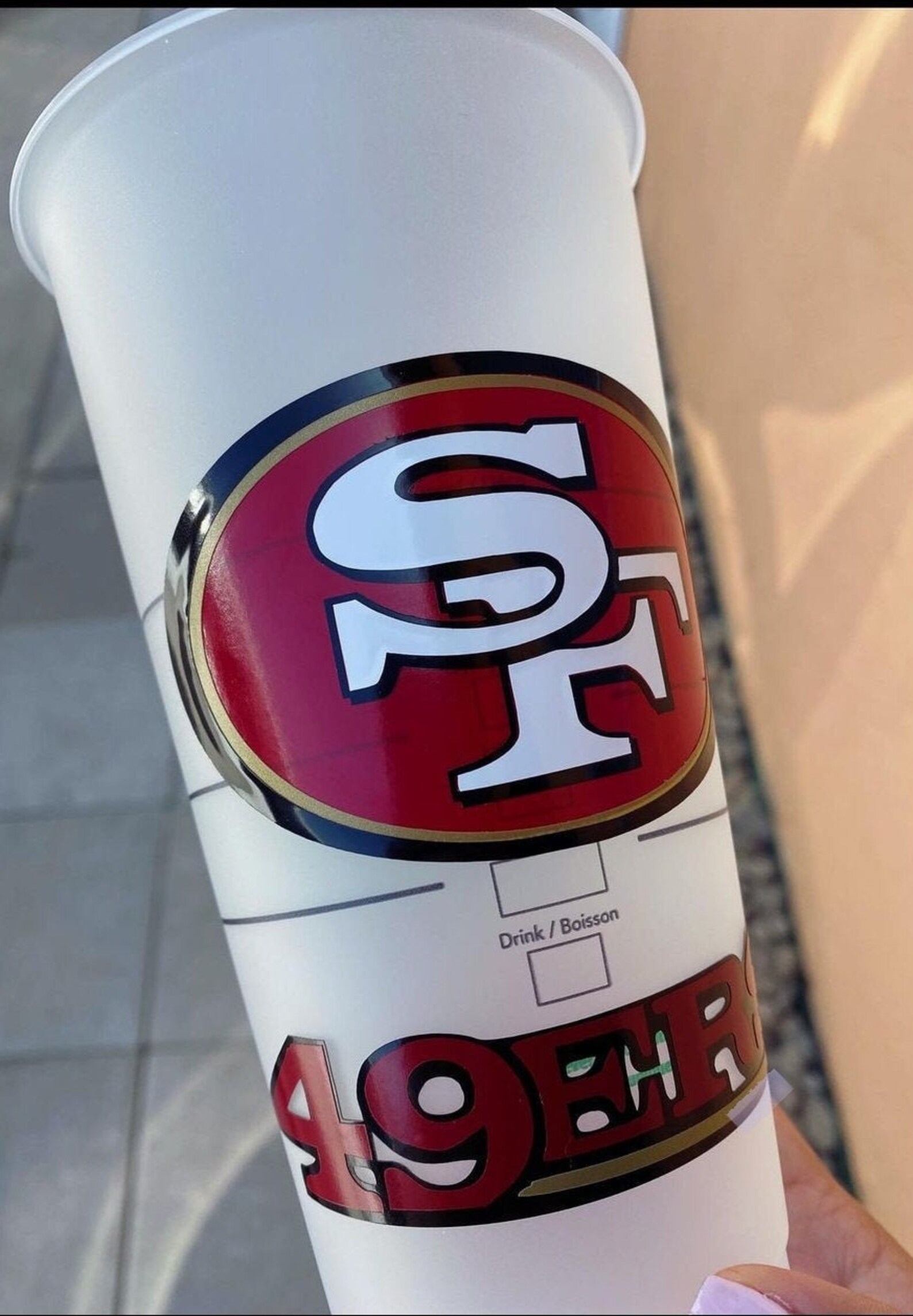 San Francisco 49ers Starbucks Cup - Etsy